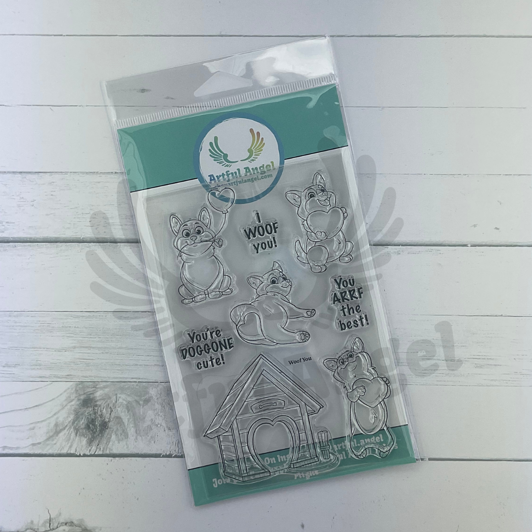 Artful Angel Woof You